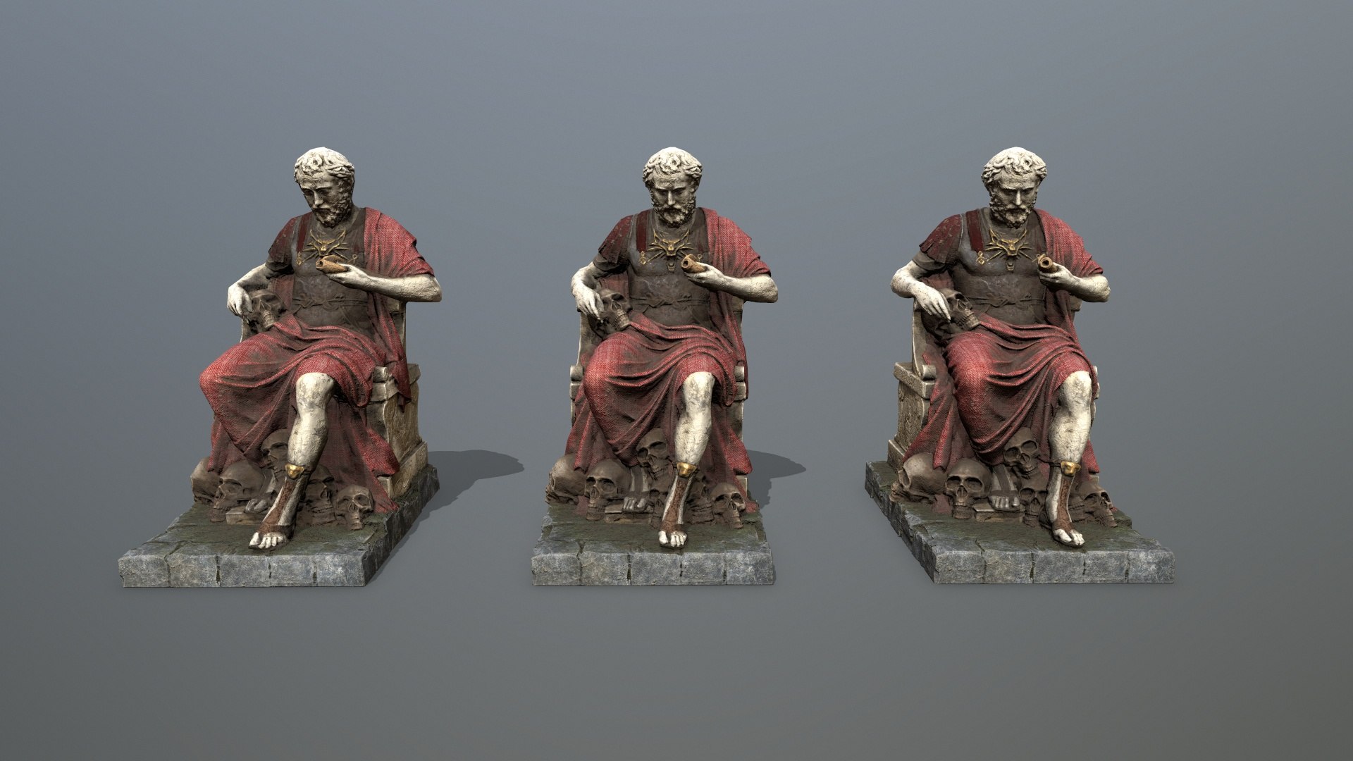 3D Man Statue Model - TurboSquid 2049822