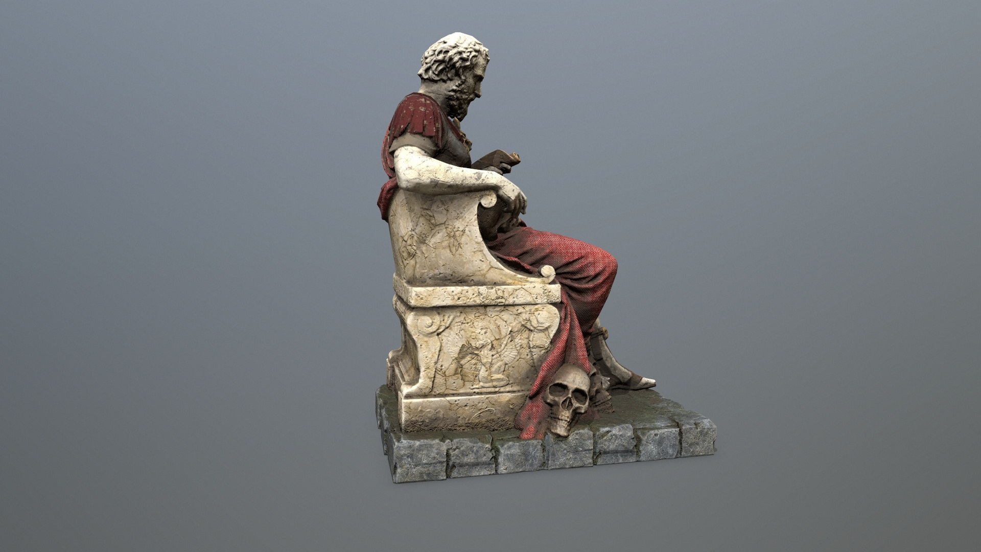 3D Man Statue Model - TurboSquid 2049822