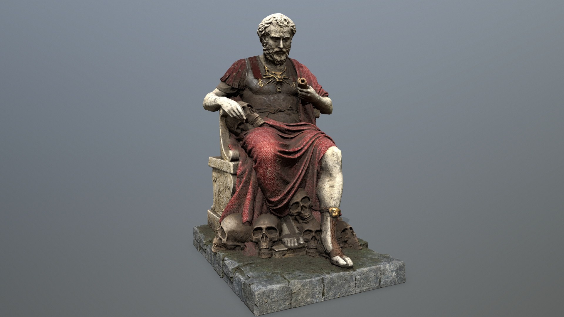 3D Man Statue Model - TurboSquid 2049822