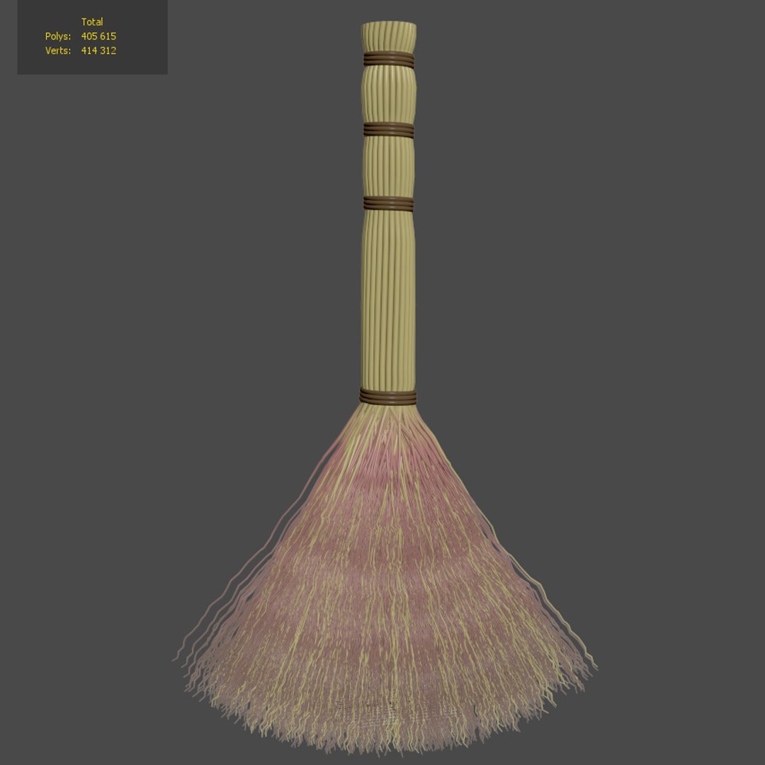 Broom 3D Model - TurboSquid 1757181