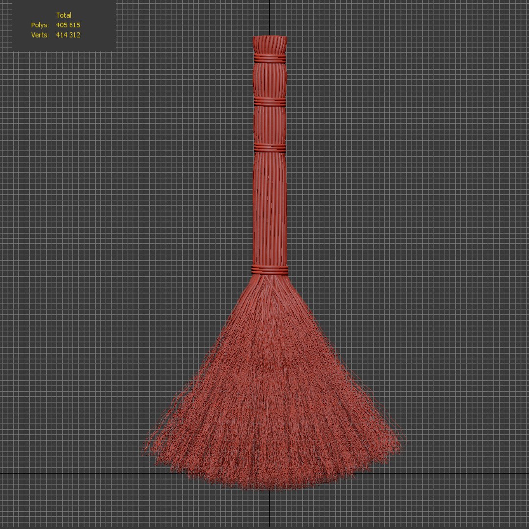 Broom 3D Model - TurboSquid 1757181