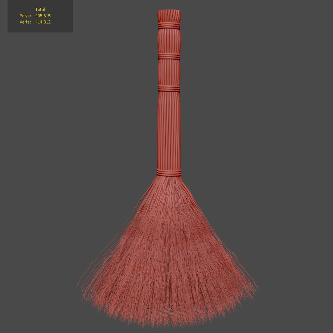 Broom 3D Model - TurboSquid 1757181