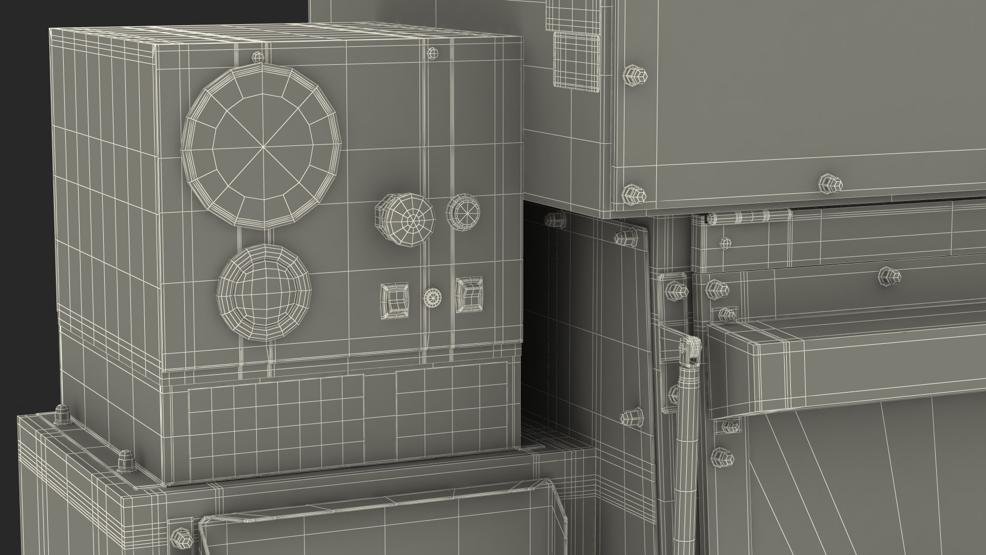 3D Compounding Aseptic Isolator - TurboSquid 1684474