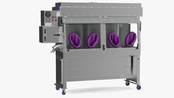 3D compounding aseptic isolator - TurboSquid 1684474