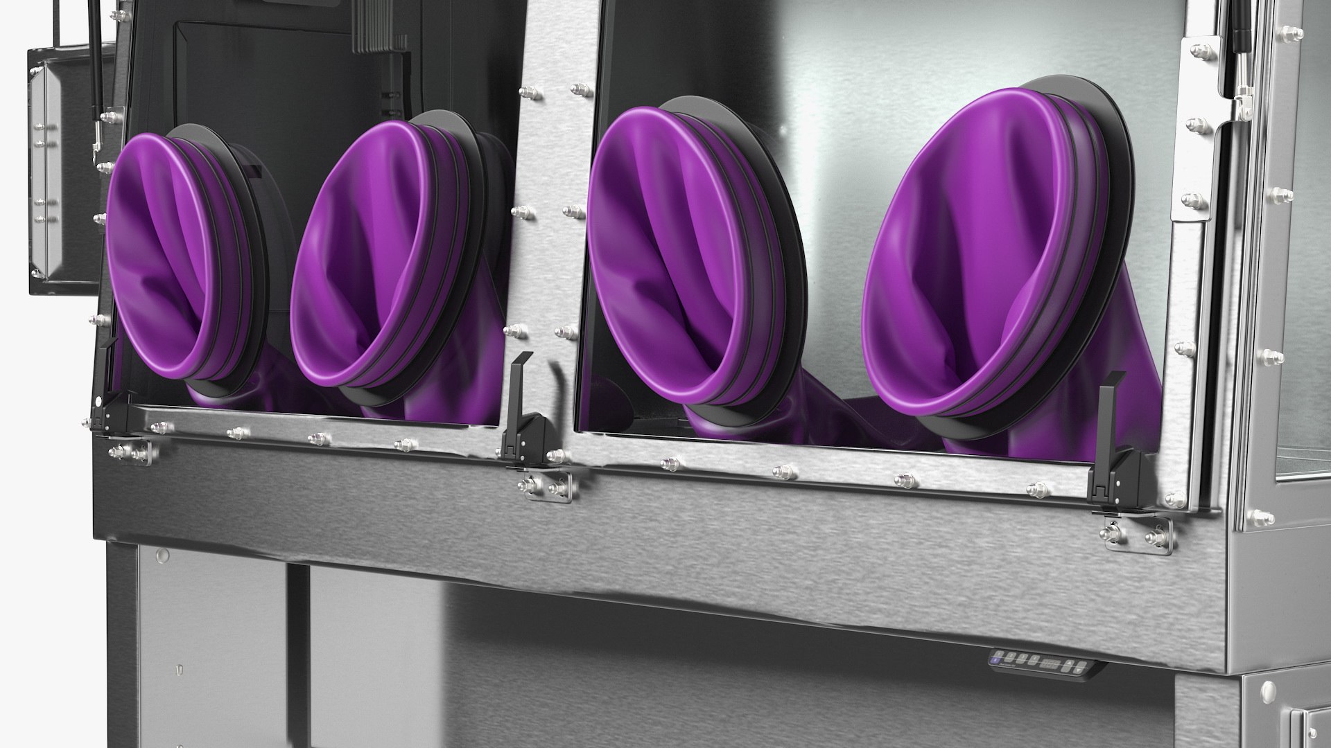 3D compounding aseptic isolator - TurboSquid 1684474