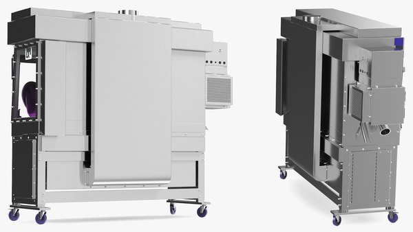 3D compounding aseptic isolator - TurboSquid 1684474