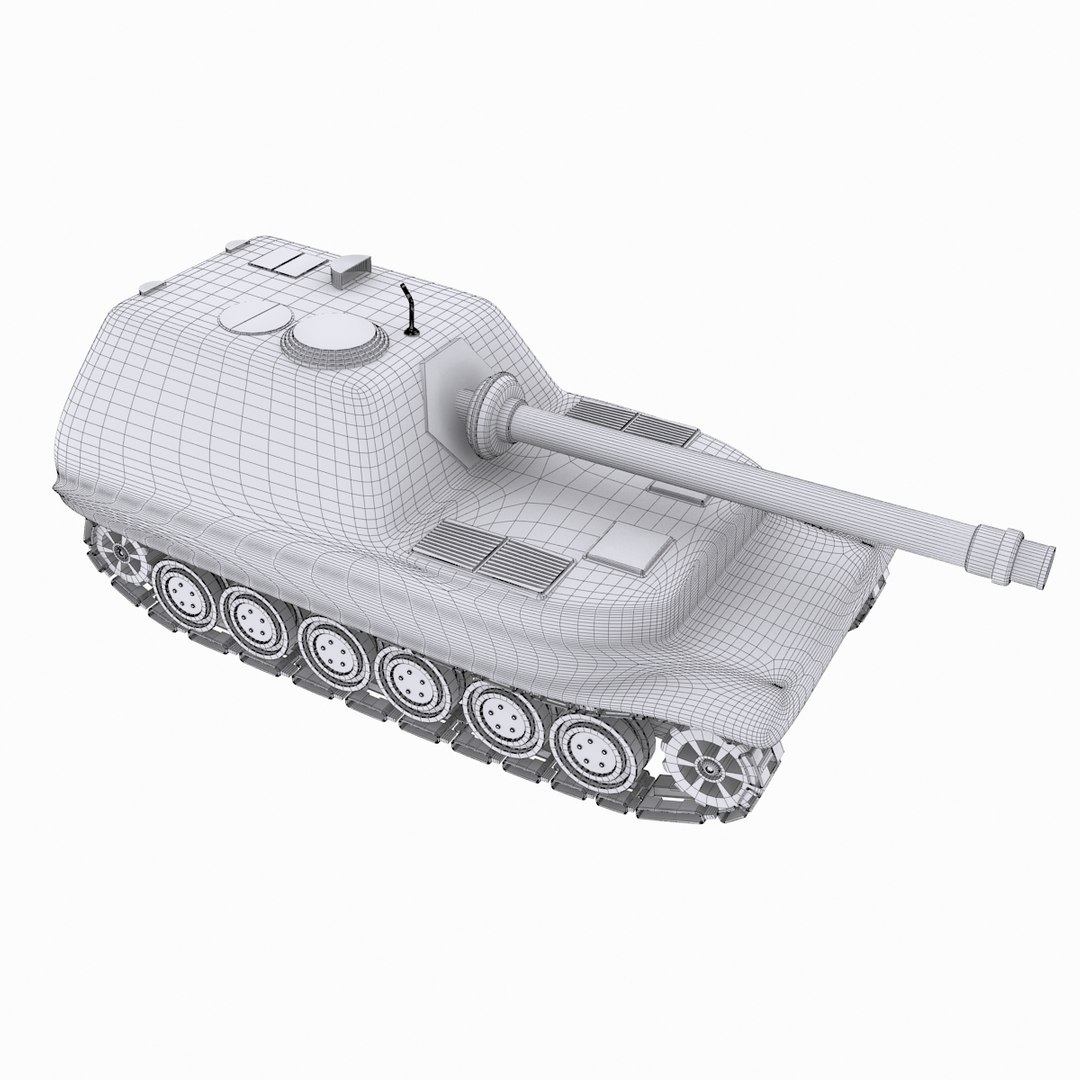 3d elephant tank