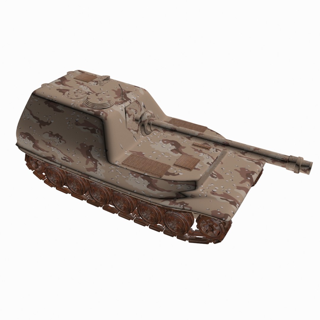 3d elephant tank