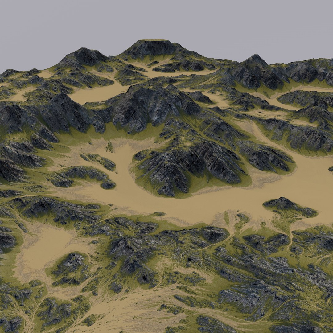 Terrain Maps 3D - TurboSquid 1388922