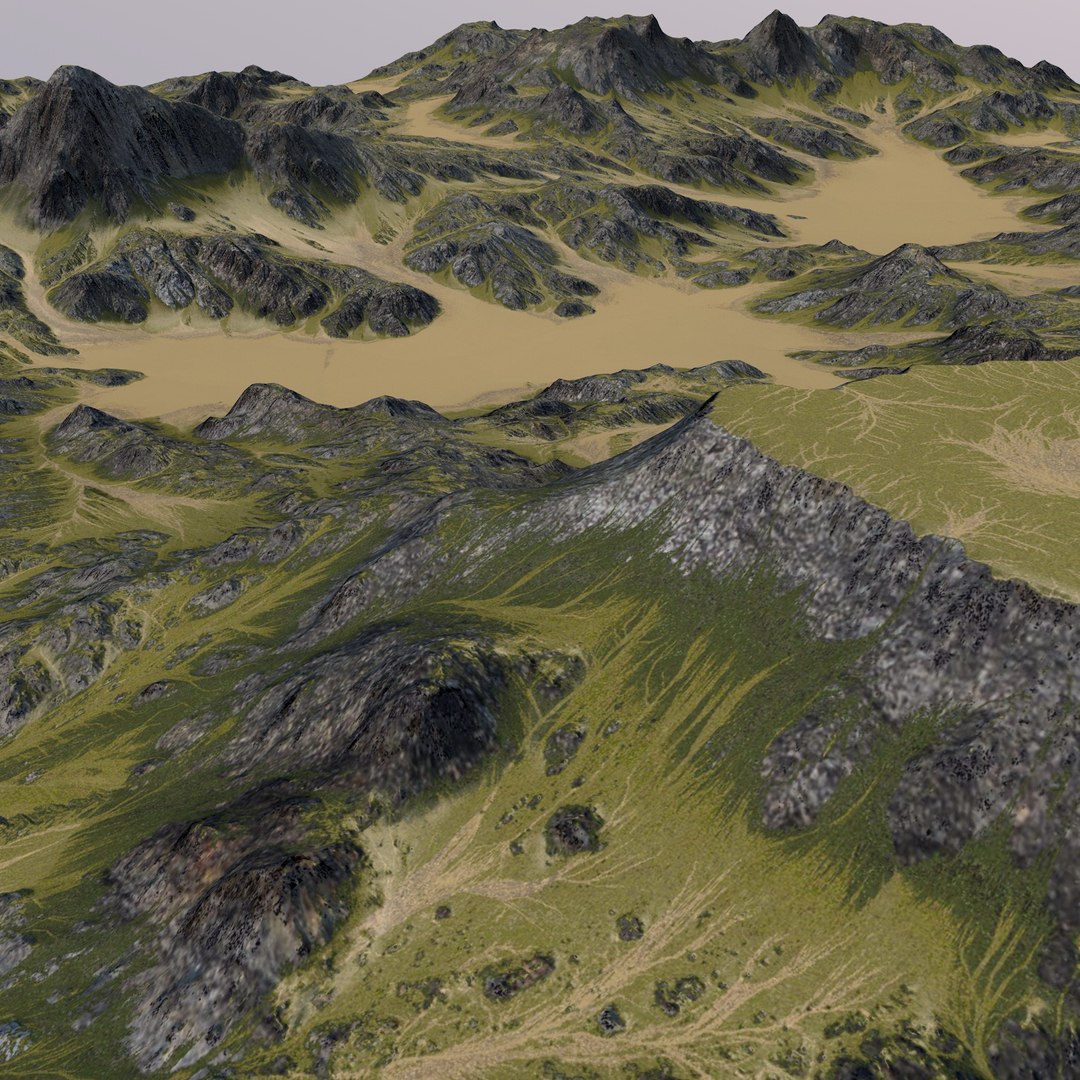 Terrain Maps 3D - TurboSquid 1388922