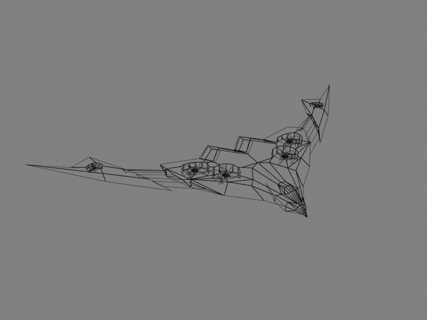 aircraft 3d obj