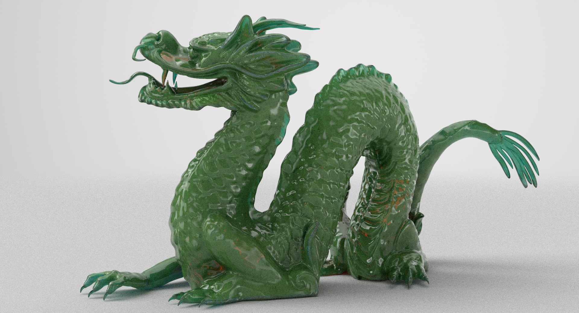 Jade Dragon 3D - TurboSquid 1413500