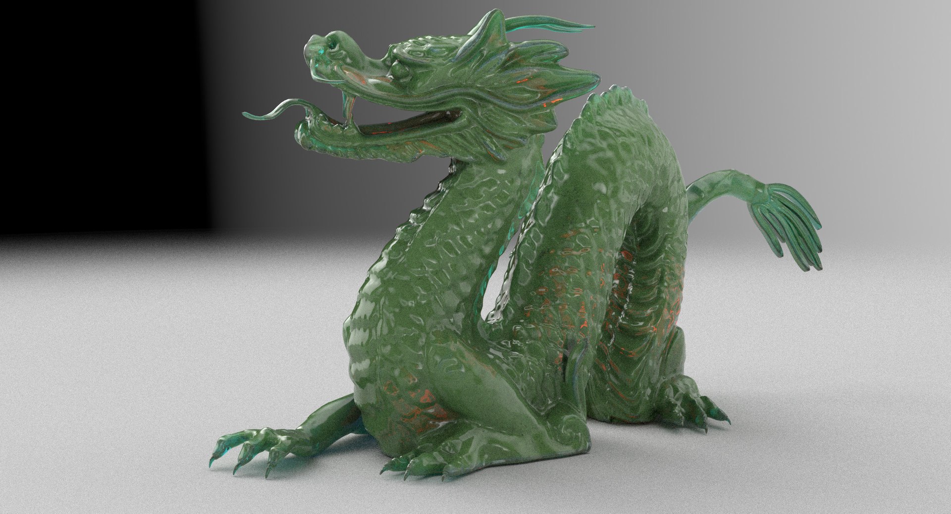 Jade Dragon 3D - TurboSquid 1413500