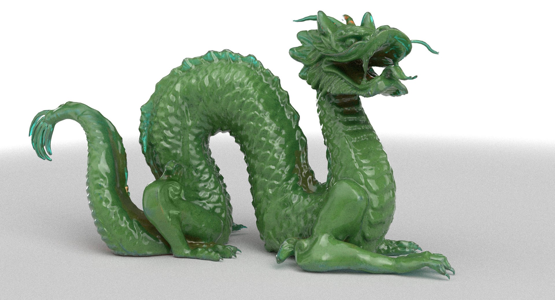 Jade Dragon 3D - TurboSquid 1413500