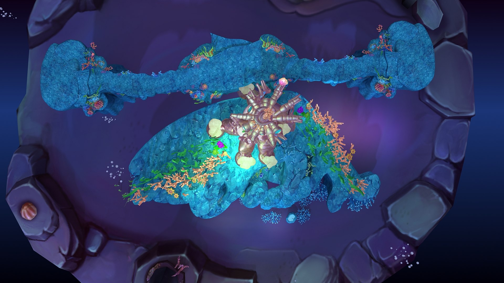 Cartoon Underwater Scene 01 3D - TurboSquid 2101732