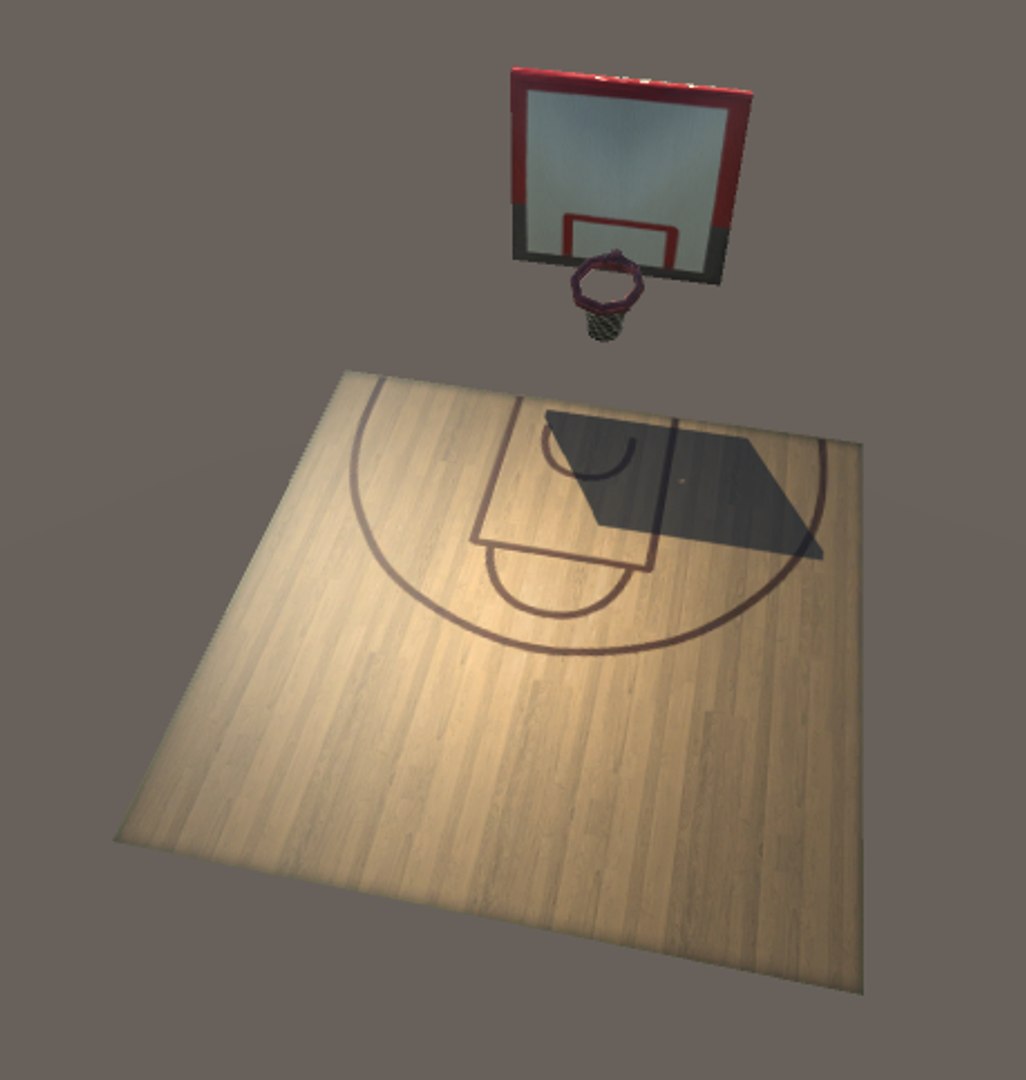 Basketball Field Ring 3ds Free