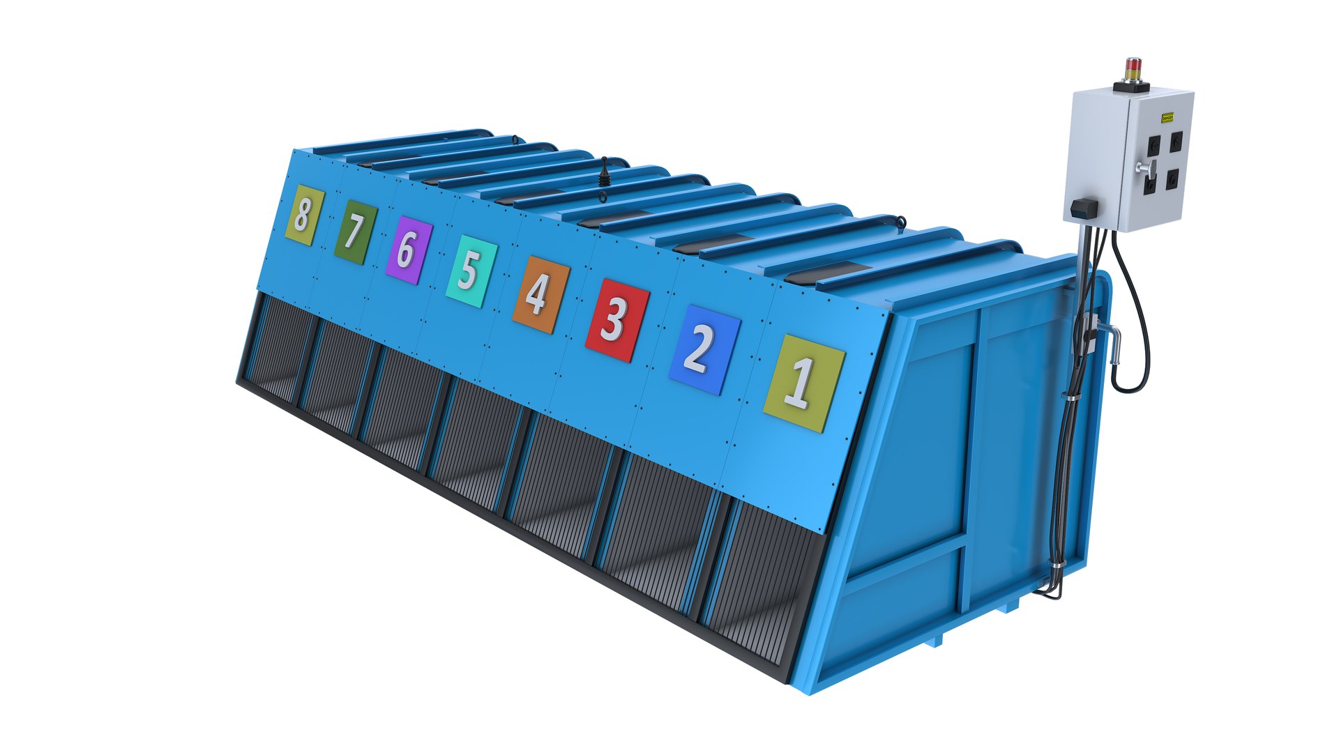 Starting Gates Collection 3D Model - TurboSquid 2221598