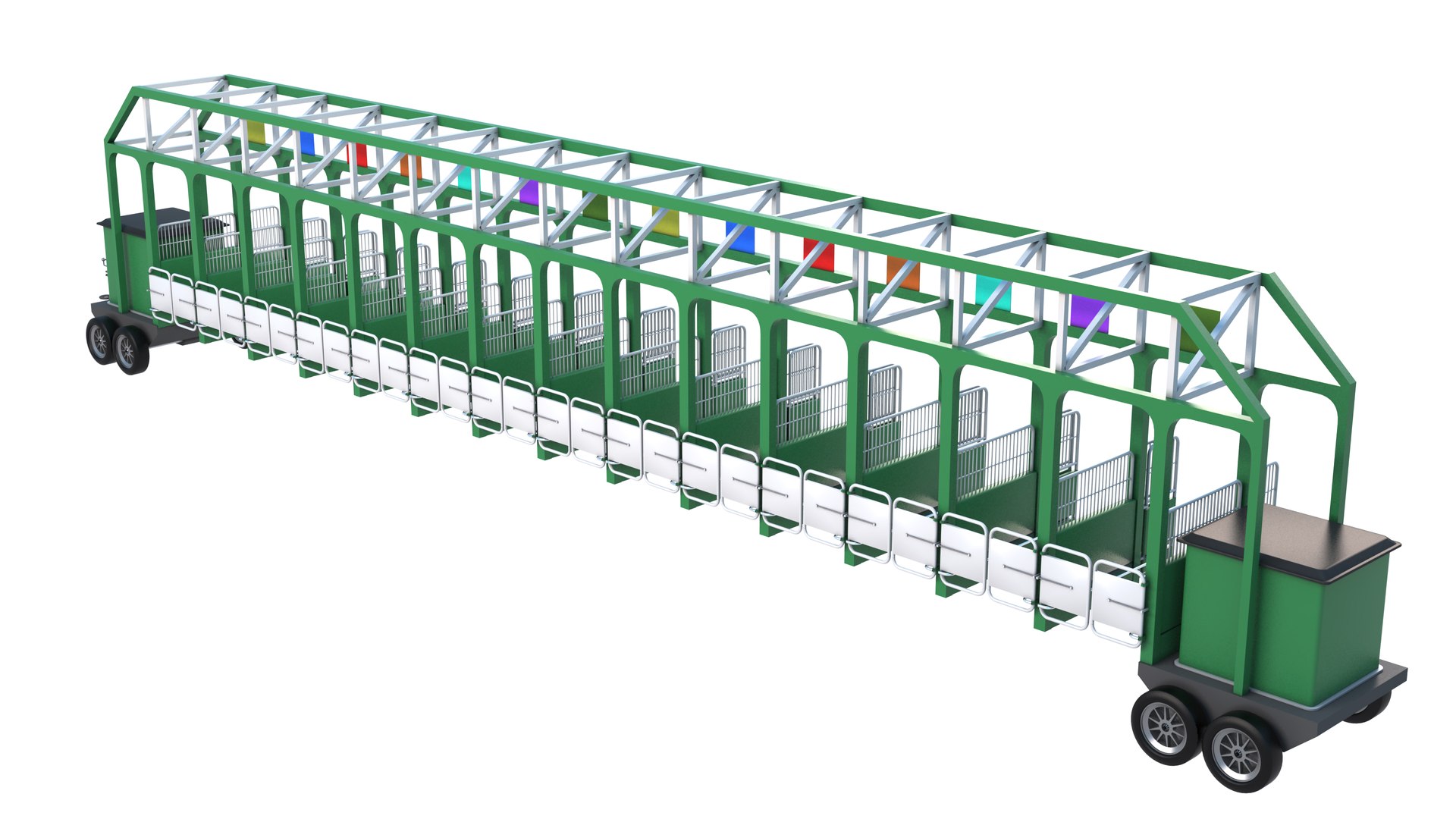 Starting Gates Collection 3D Model - TurboSquid 2221598