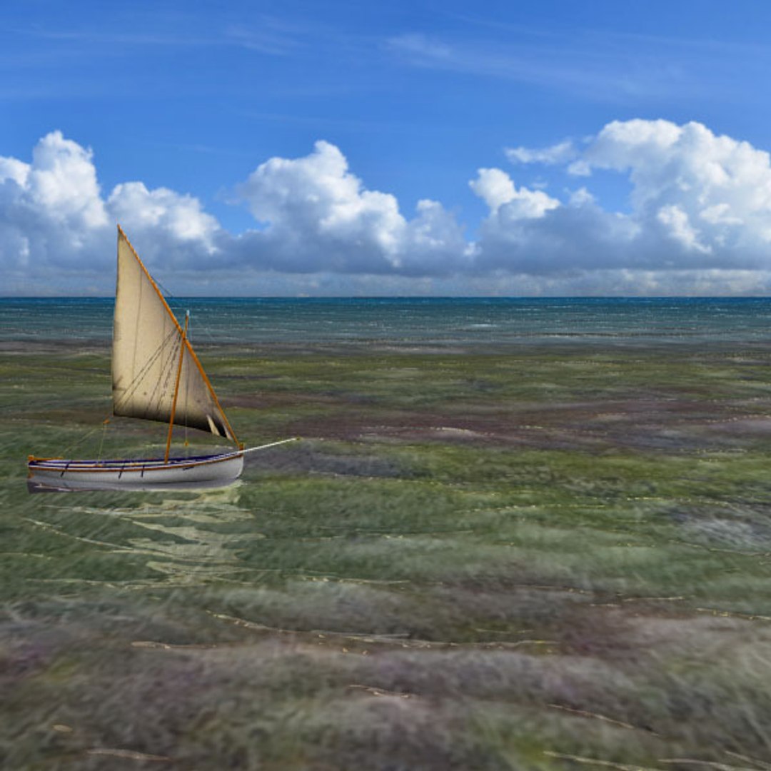 Ocean Seascape Scenes Sea 3d Model