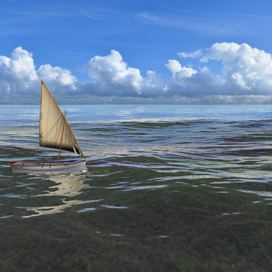 Ocean Seascape Scenes Sea 3d Model