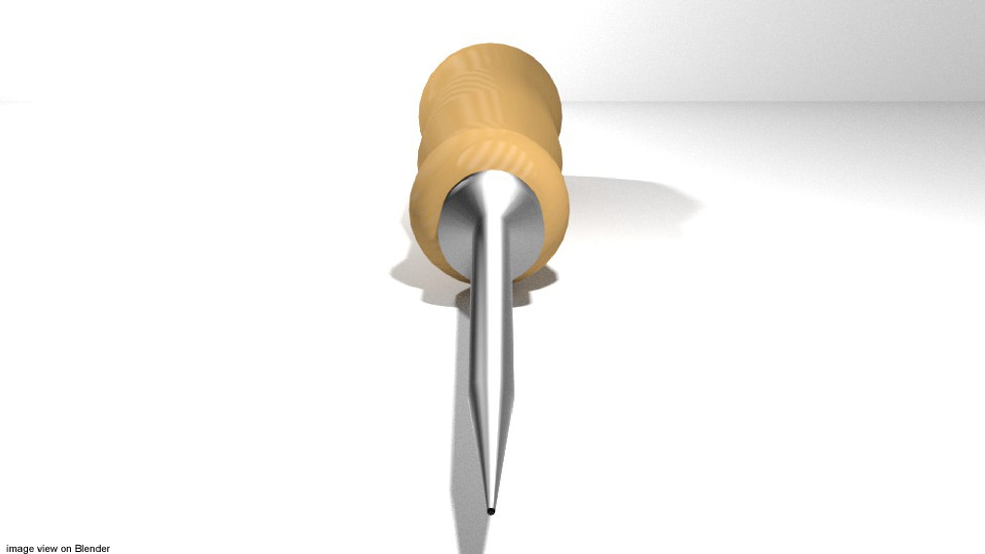 awl craftsman tool 3d model