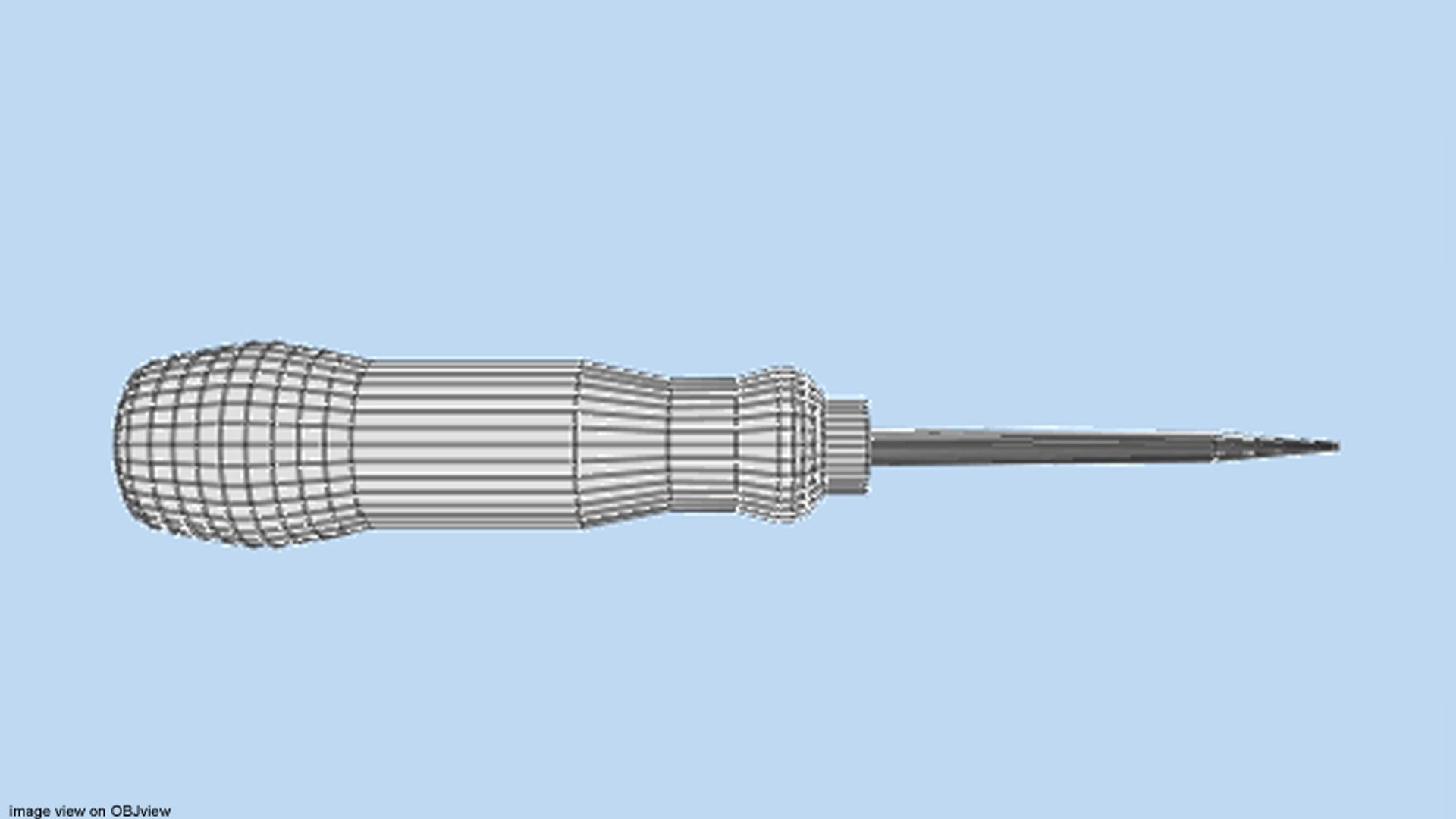 awl craftsman tool 3d model