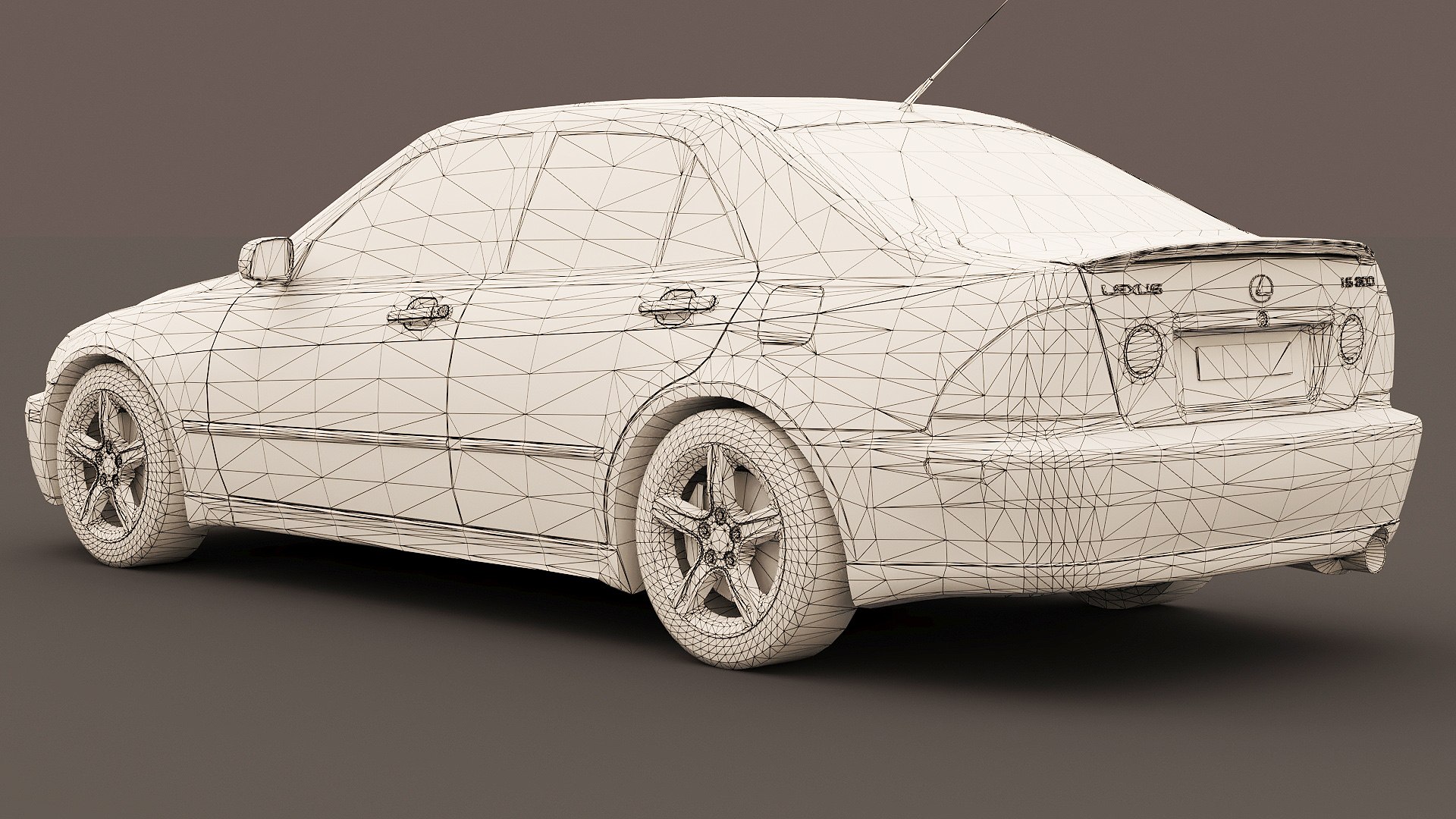 Lexus Is300 2003 3D Model - TurboSquid 2107720