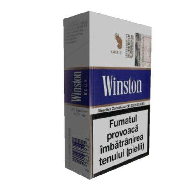 3d model winston cigar