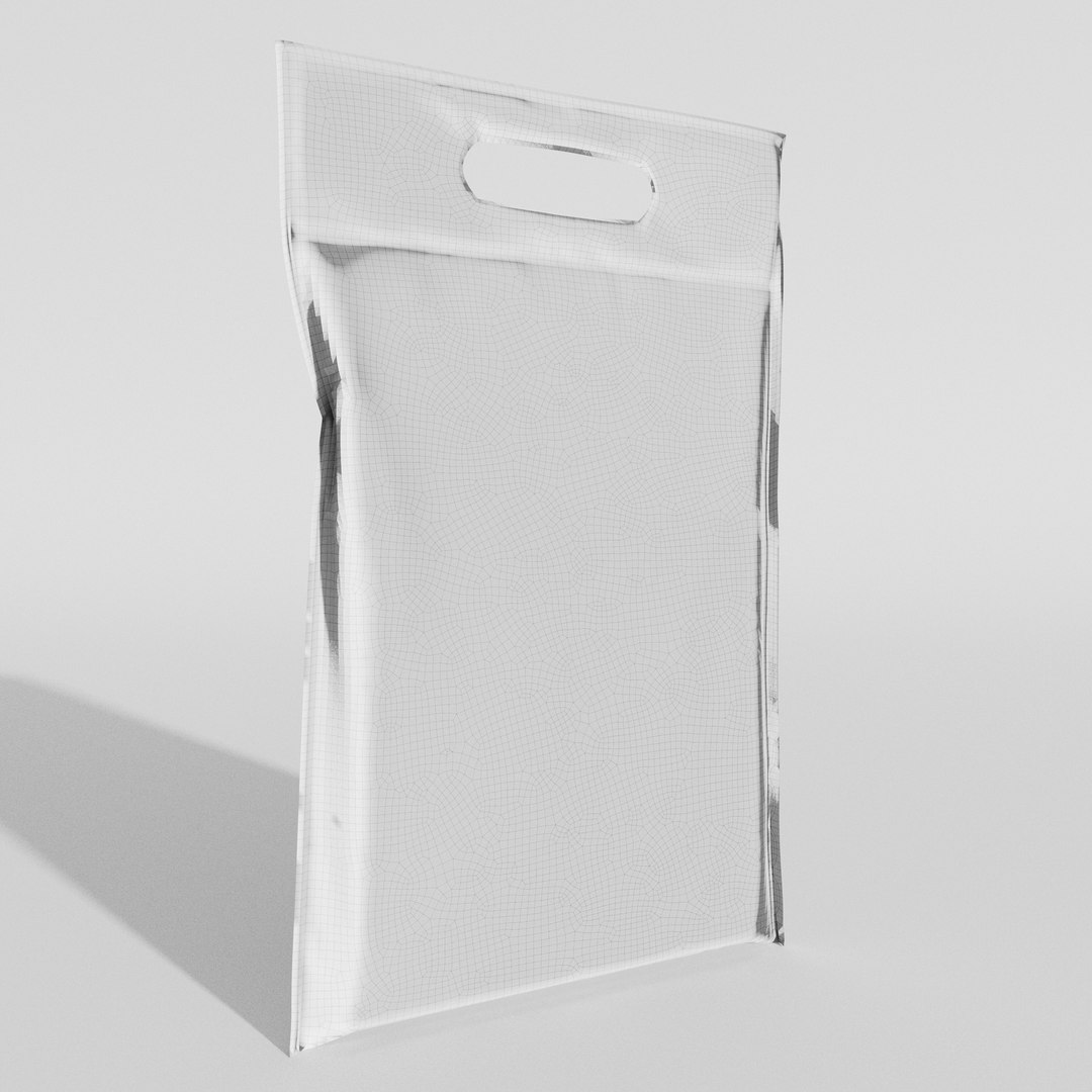 3D model Set Plastic Bags - TurboSquid 2145859