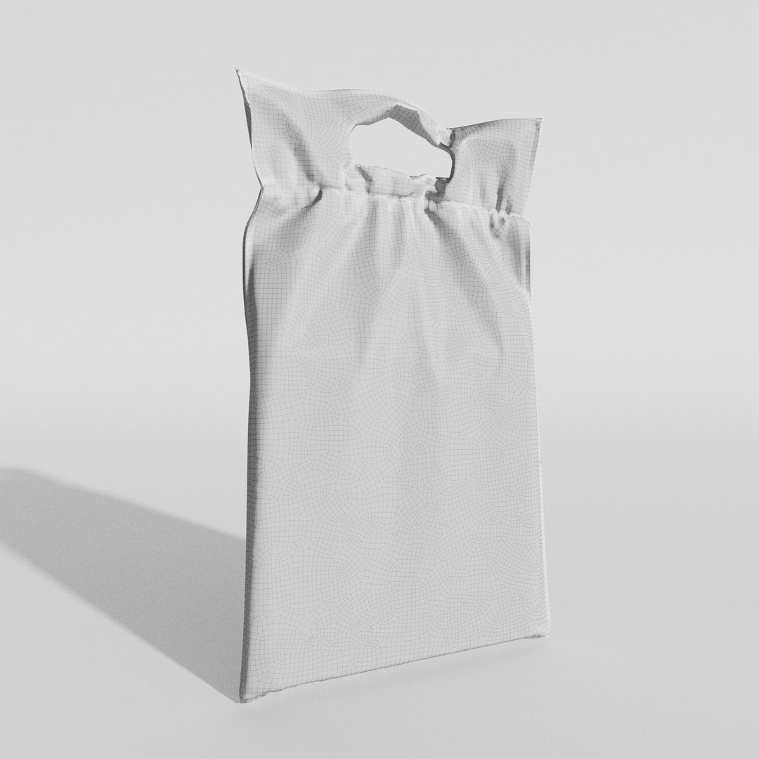 3D model Set Plastic Bags - TurboSquid 2145859