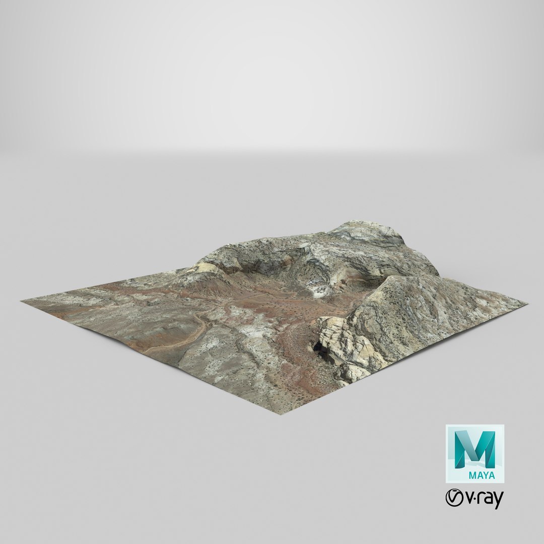 Terrain scale environment 3D model - TurboSquid 1395587