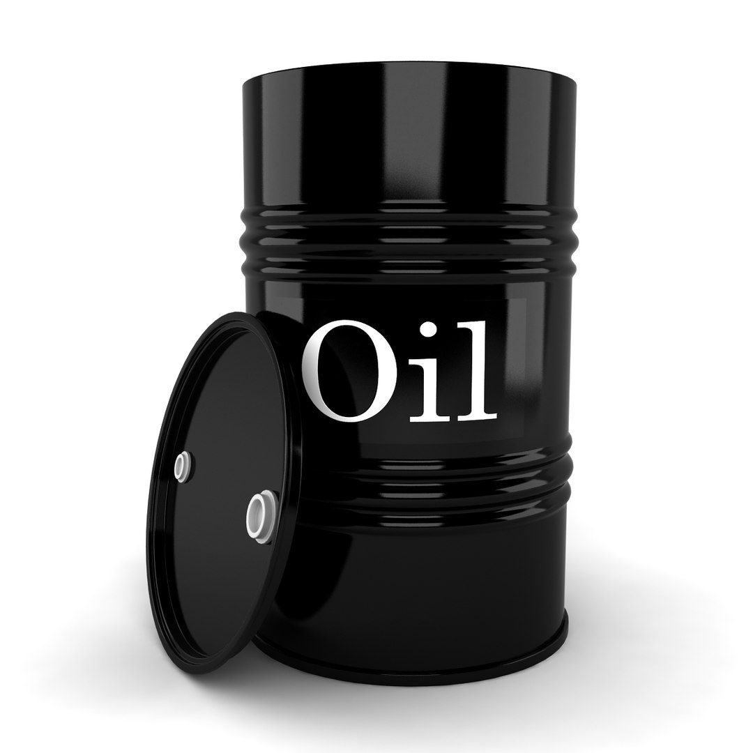 Oil Drum 3d Model