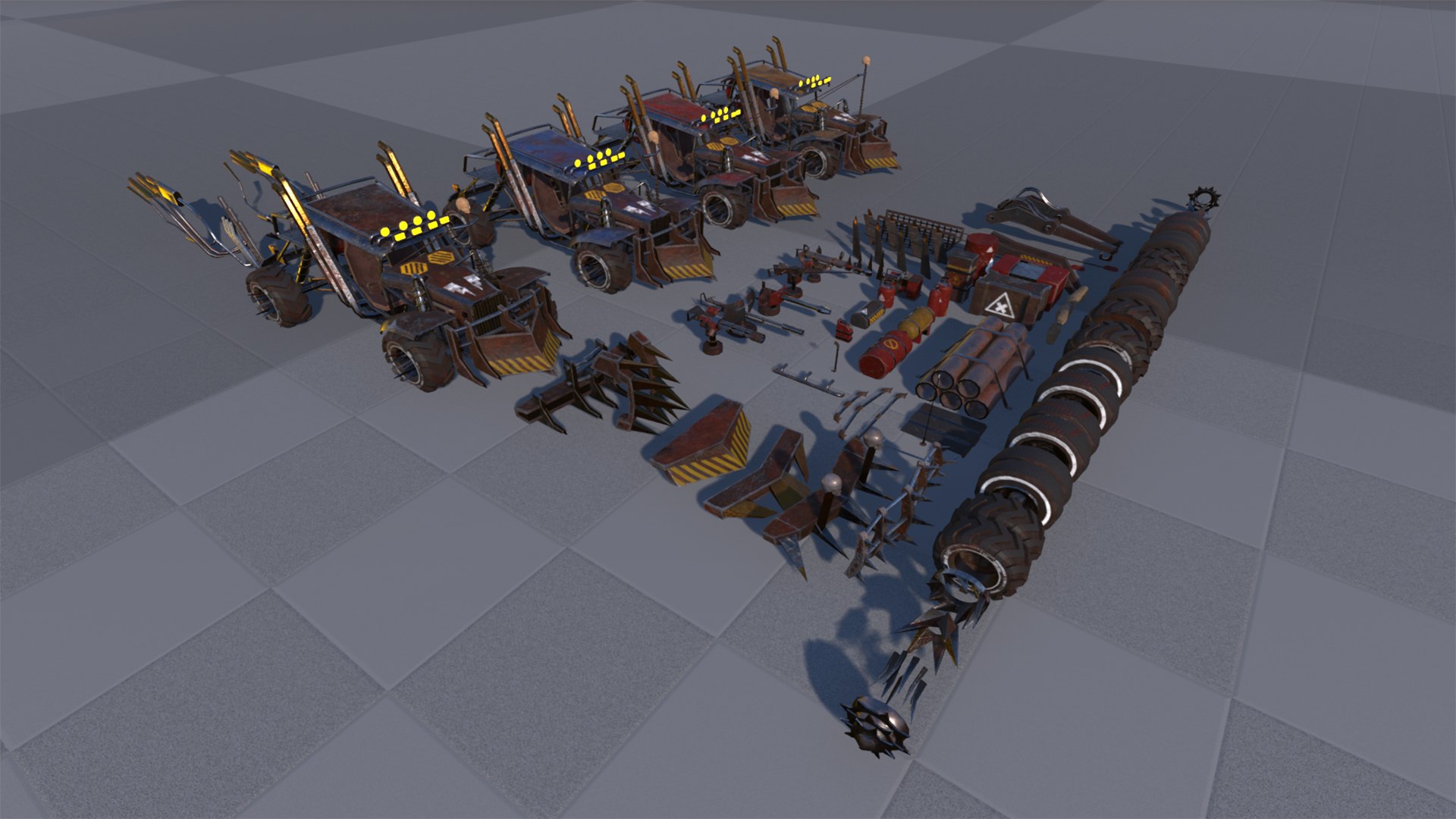 3D Battle Buggy 1 Model - TurboSquid 1601122