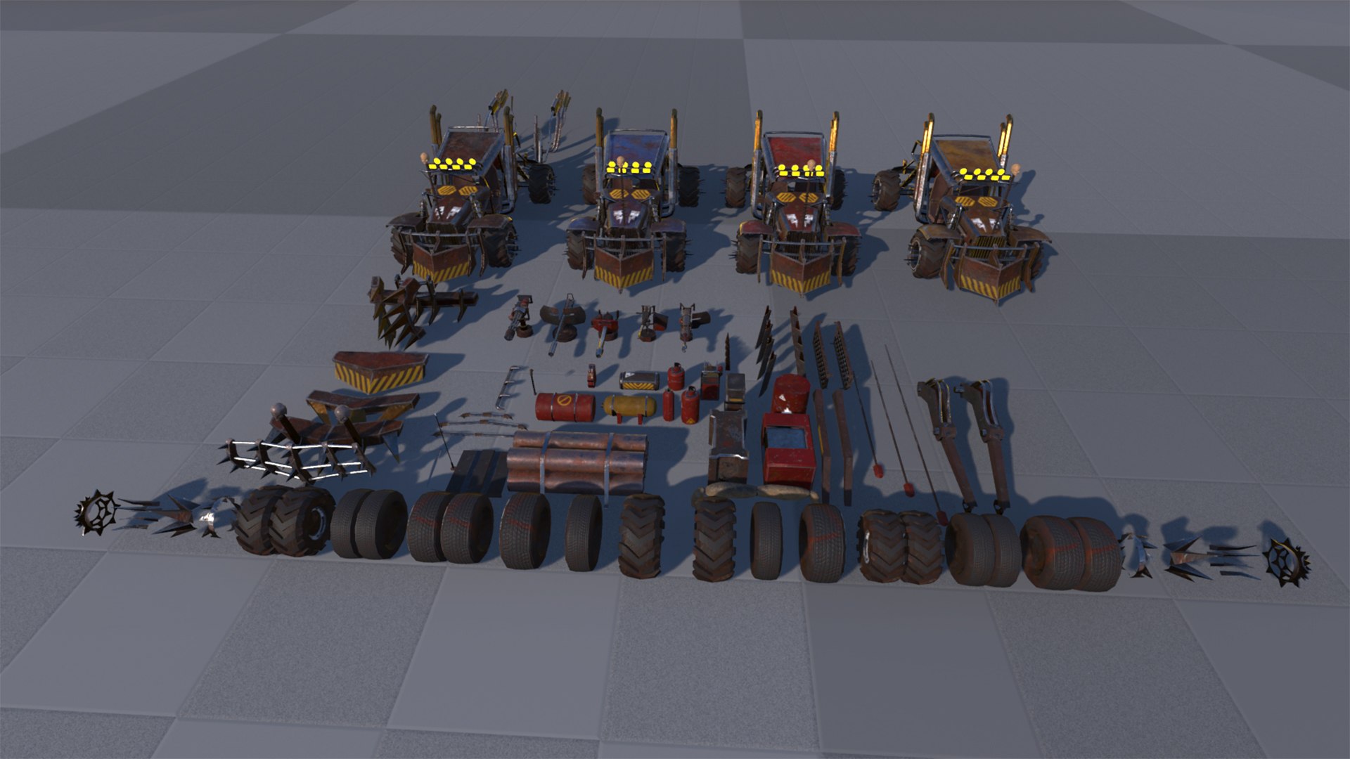 3D Battle Buggy 1 Model - TurboSquid 1601122