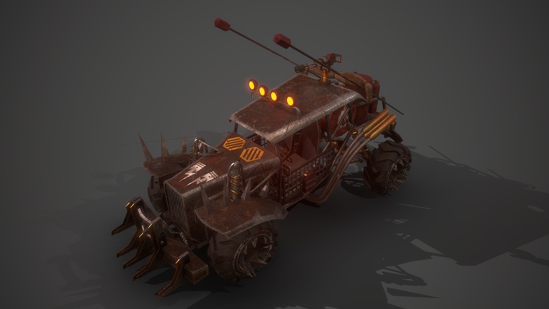 3D Battle Buggy 1 Model - TurboSquid 1601122