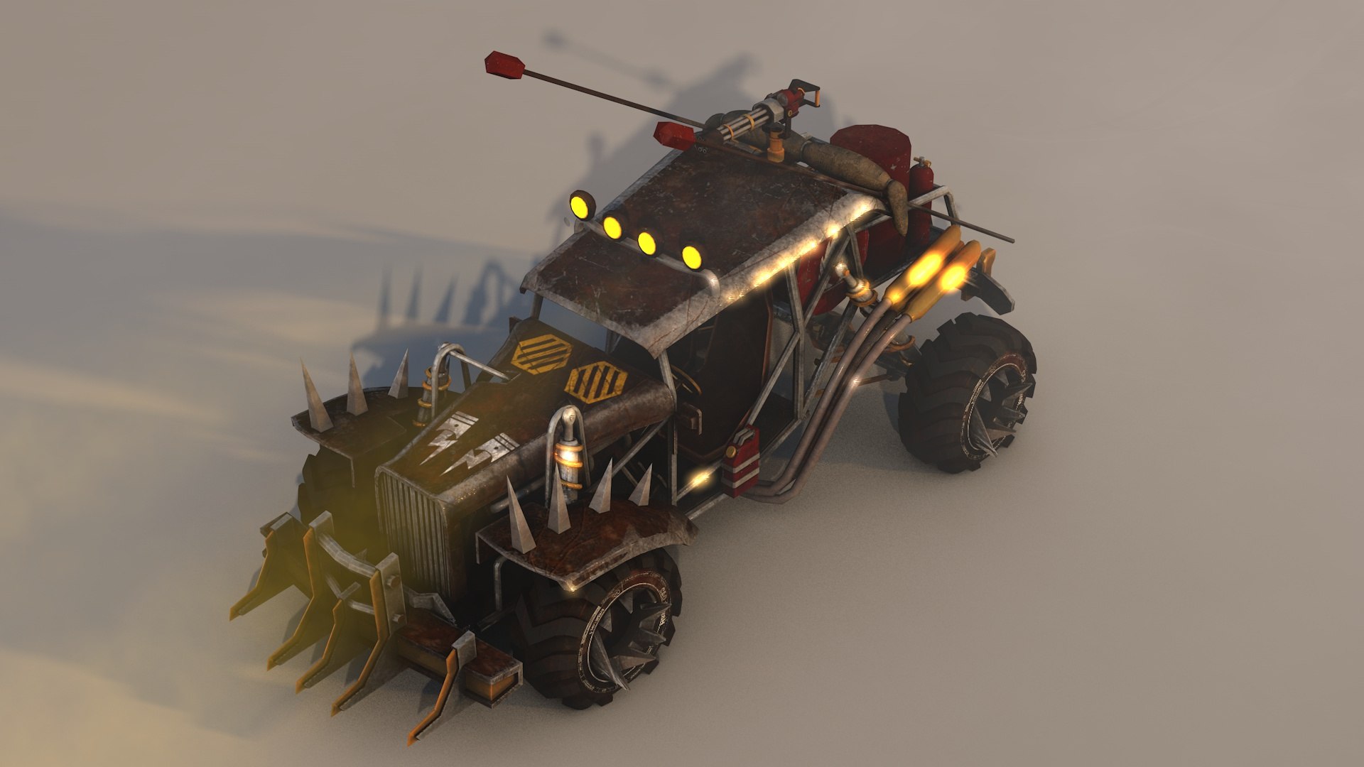 3D Battle Buggy 1 Model - TurboSquid 1601122