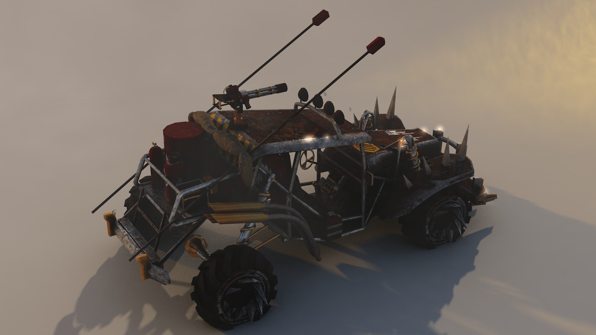 3D Battle Buggy 1 Model - TurboSquid 1601122