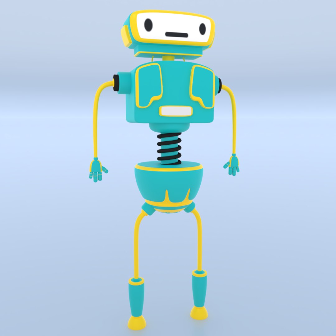 Toy robot 005 model - TurboSquid 1524809