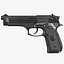 Gun Beretta M92 Fs 3d Max
