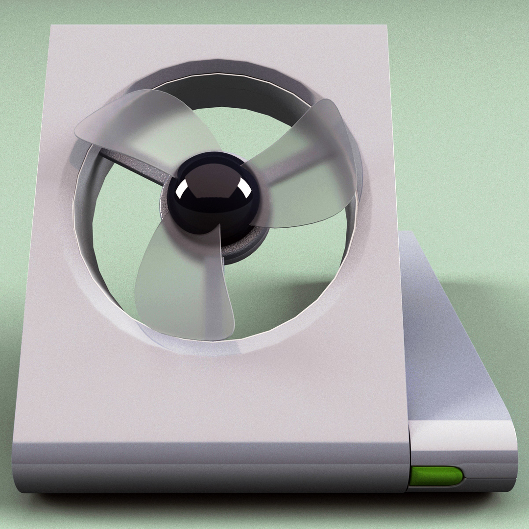 3d usb fan v3 model