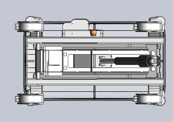 modelo 3d Carrito de mesa ajustable veterinario SolidWorks - TurboSquid ...