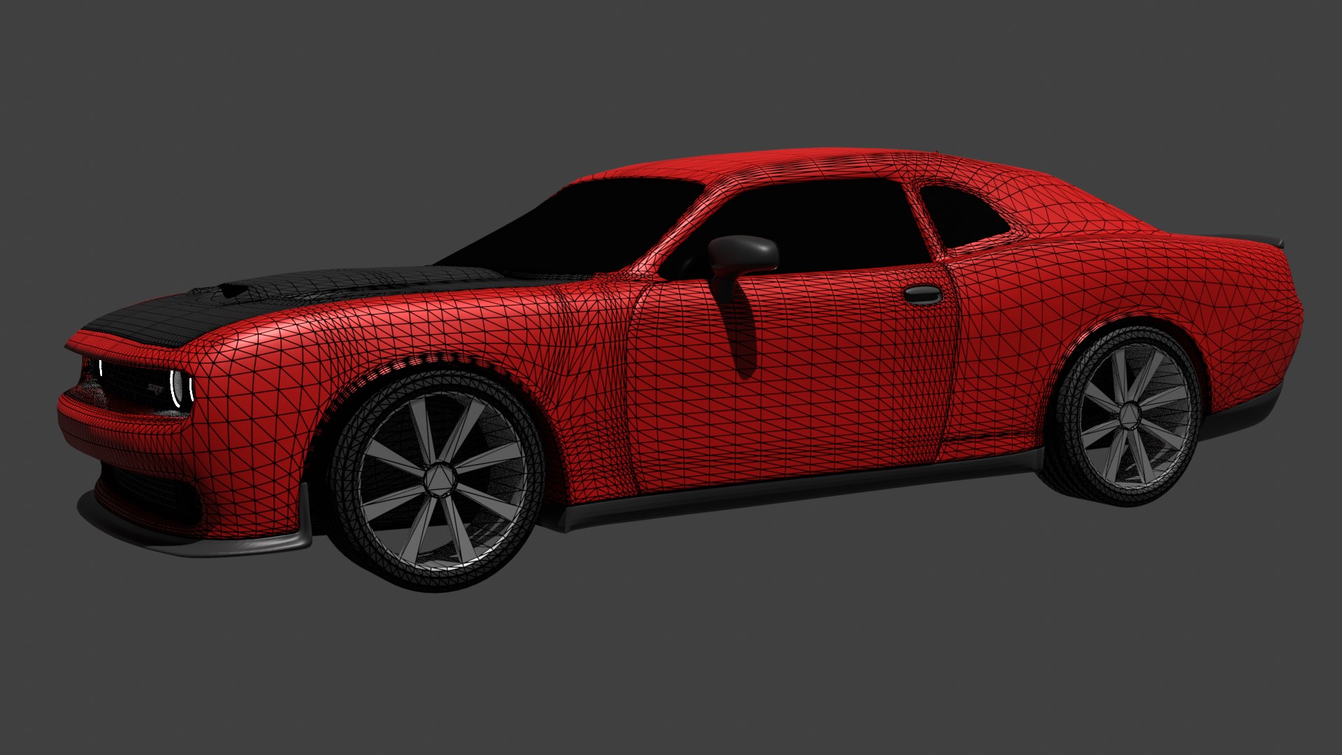 3D Dodge Srt Hellcat - TurboSquid 1668630