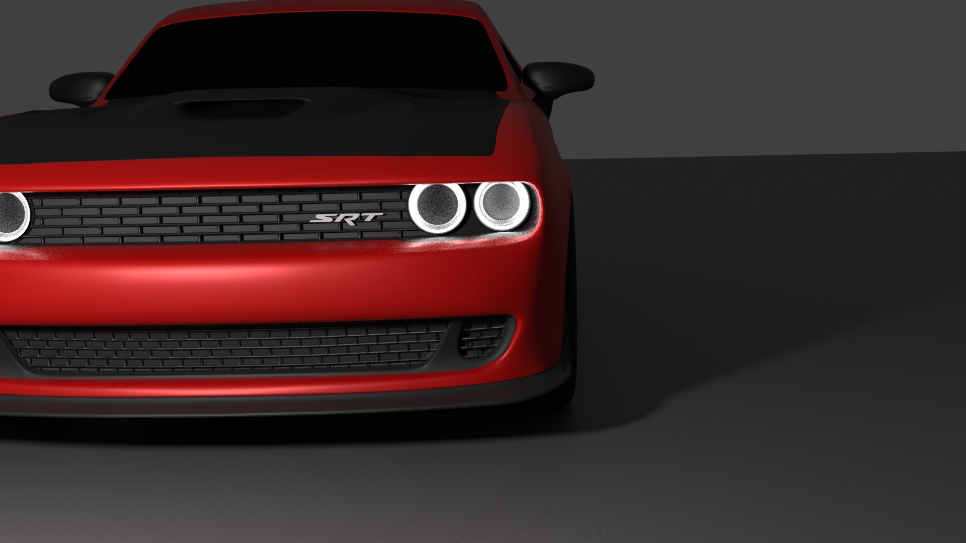 3D Dodge Srt Hellcat - TurboSquid 1668630