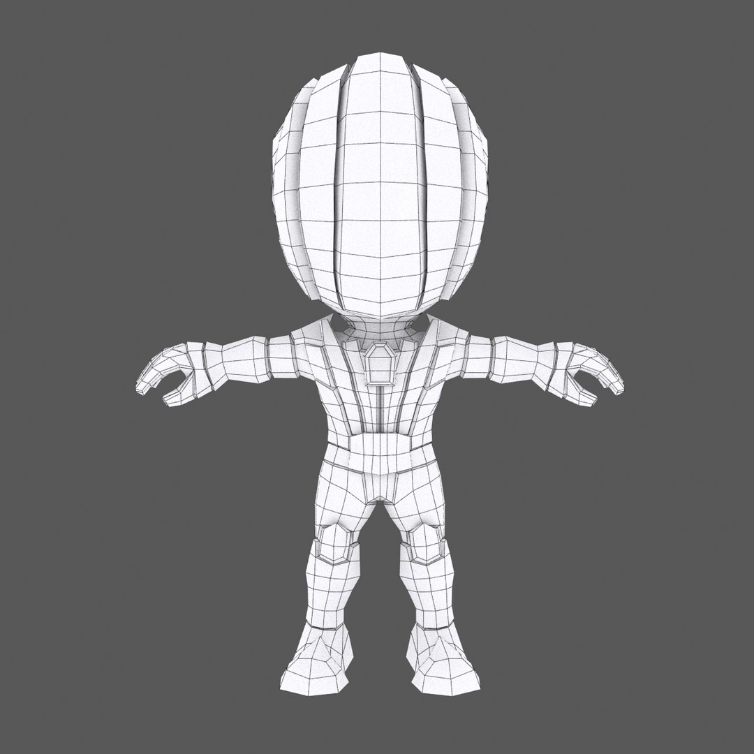 3D Model - Hero Champ 1 - TurboSquid 1311779