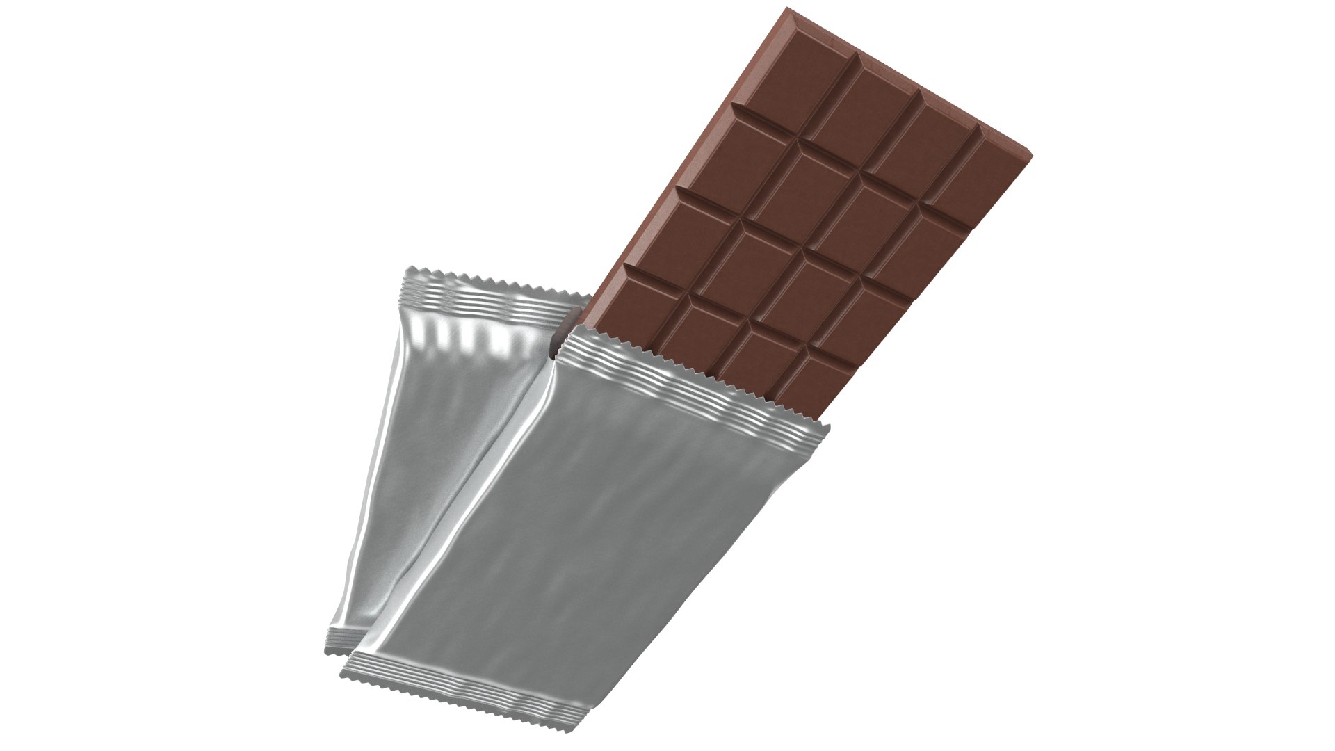 Real Chocolate Bar 3D Model - TurboSquid 1567833