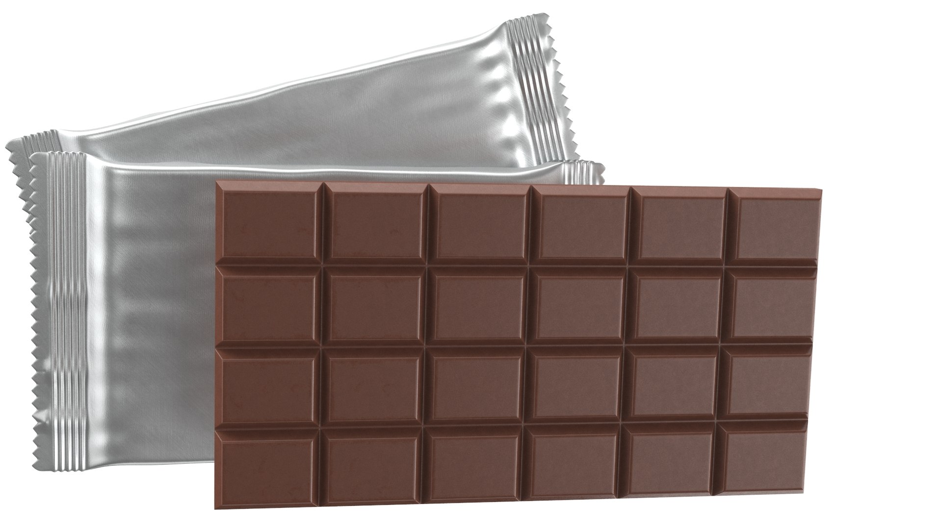 Real Chocolate Bar 3D Model - TurboSquid 1567833