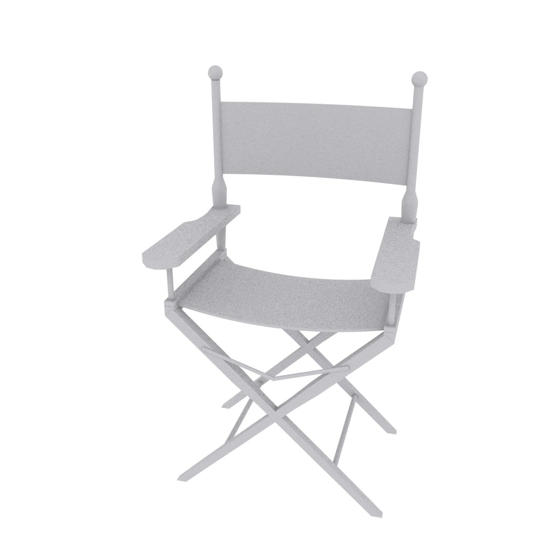 Director Chair 3D Model - TurboSquid 1161433