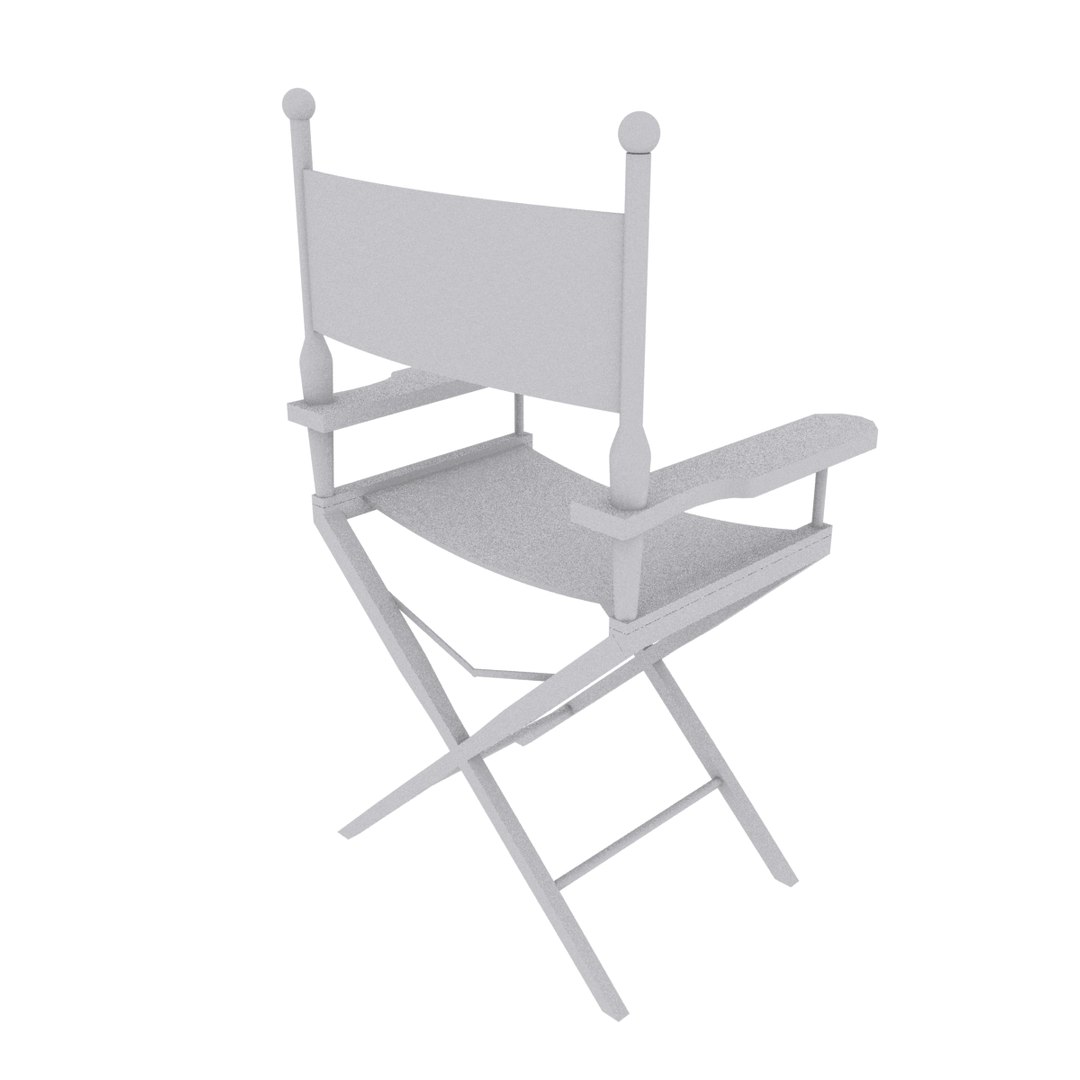 Director Chair 3D Model - TurboSquid 1161433