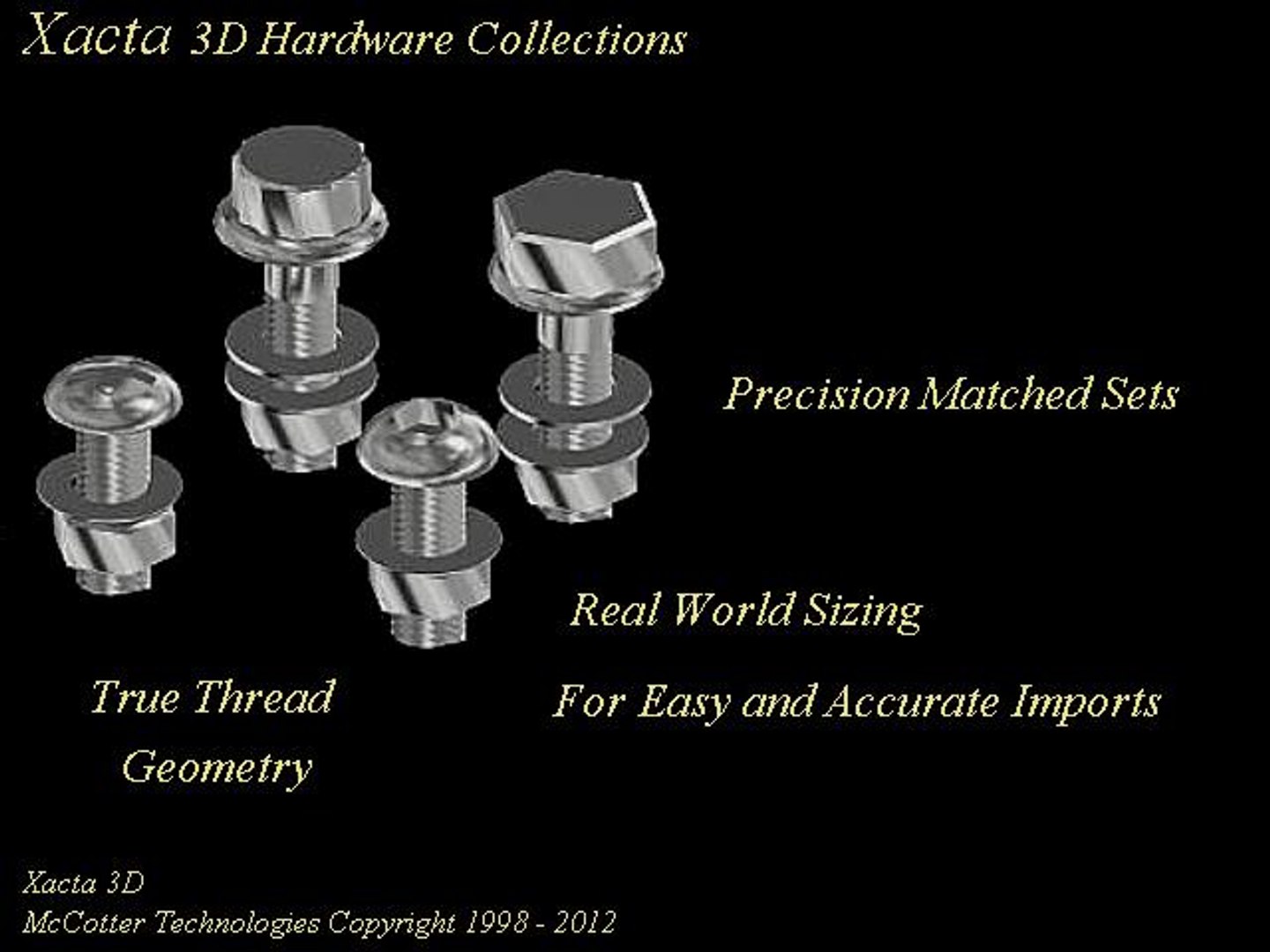 Basic Hardware Library 3d Model