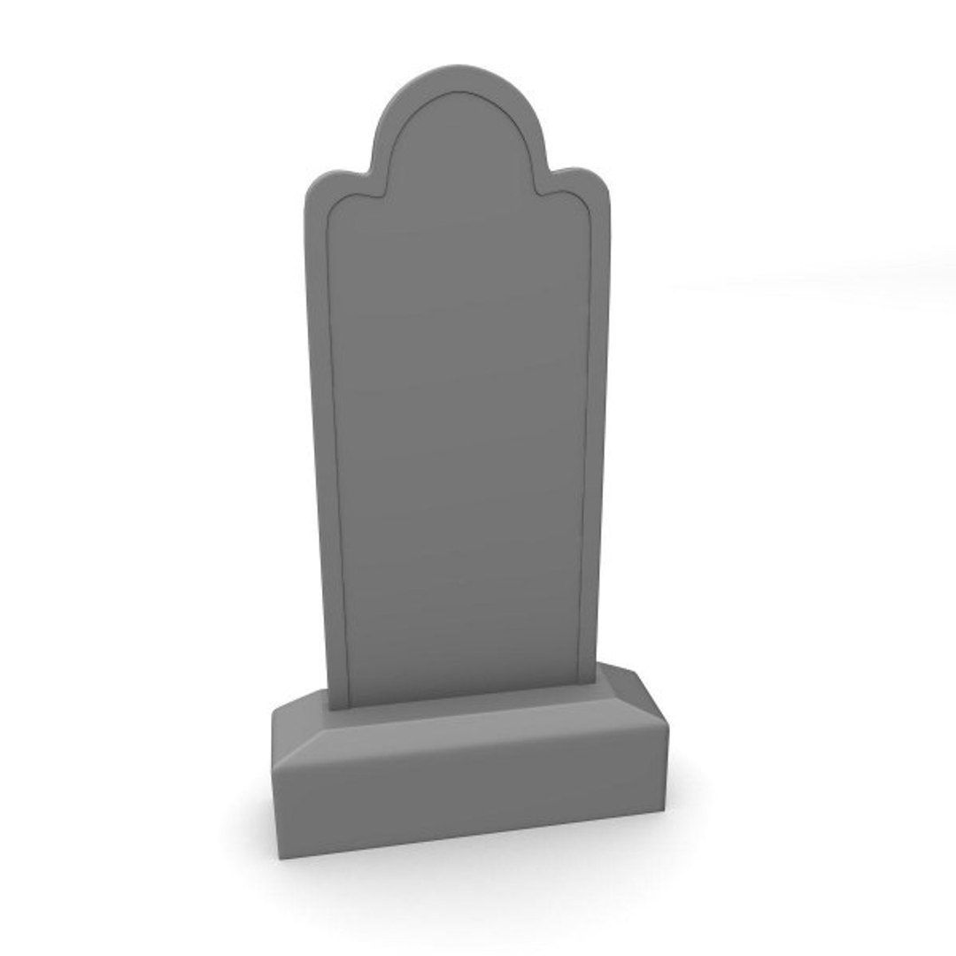 graves gravestone 3d model